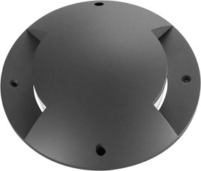 FAN LED-GROUND-R2 Venkovní svítidlo LED GROUND antracit, hliník, 12 W, 1460 lm, CCT, IP65, 21 x 5,4 cm 24V - FANEUROPE