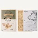 Robotime dřevěné 3D puzzle Historické letadlo TG301 145 ks