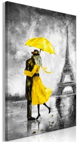 Obraz - Mlha v Paříži - žlutá 40x60