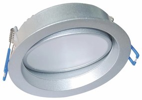 Fulgur | Fulgur 23147 - LED Podhledové svítidlo LED/10W/230V 3000K IP54 stříbrná | FG23147