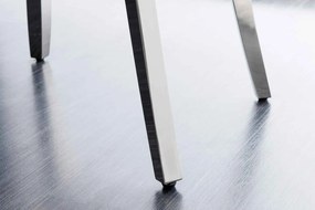 Designová barová židle Queen Lví hlava šedá