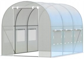 Foxigy Zahradní fóliovník Bílý 2x4 m s UV filtrem STANDARD
