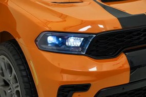 Elektrické autíčko Dodge Durango oranžové