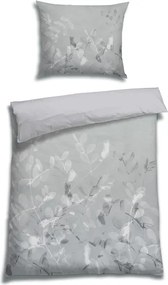 Saténové povlečení Florella Sinon Grau Rozměr: 70x90 + 140x200 cm