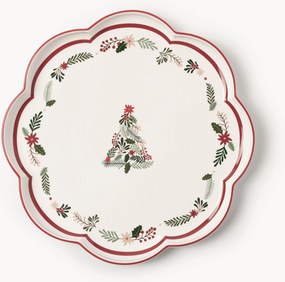 Porcelánový vánoční servírovací talíř Eve