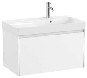 Koupelnová skříňka s umyvadlem Roca ONA 80x50,5x46 cm bílá mat ONA801ZBMP
