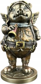 Figurka Socha Soška Steampunk Prase Pilot Veronese WU77522A4 dárek
