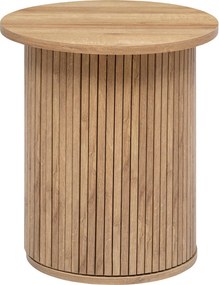 Kulatý kávový stolík špule COLVA, Ø 45 cm