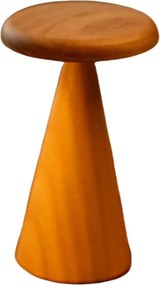 LED stolní lampa v přírodní barvě s dřevěným stínidlem (výška 21 cm) Sylva – Gingko