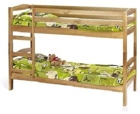 Dětská patrová postel Selina s matrací masiv