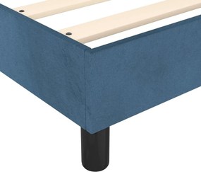 vidaXL Box spring postel 90 x 200 cm samet [3121100] Barva: Černá