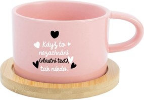 Personalizovaný keramický hrníček "MAKRONKA" - když to nezvládne … tak nikdo
