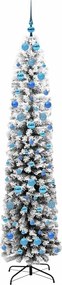 Umělý vánoční stromeček Zelená 210 cm PVC, ocel a plast 3395038