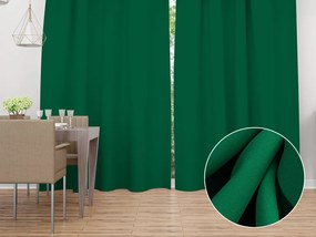 Biante Dekorační závěs Rongo RG-056 Zelený 140x250 cm