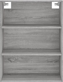 Skříň highboard šedá sonoma 69,5 x 34 x 180 cm kompozitní dřevo 3190043