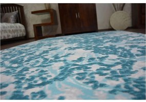 Luxusní kusový koberec akryl Troja modrý 80x150cm