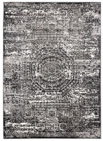 Kusový koberec Hobolt černý 120x170cm