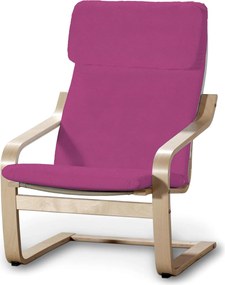 Sedák na křeslo IKEA Poäng barva růžová látka pletený vzor