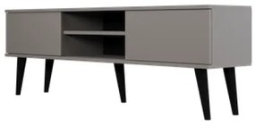 Televizní stolek Toronto - délka 160 cm - šedá chinchilla - 3D6714