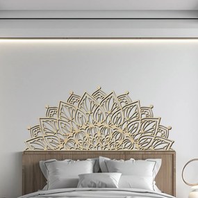 dřevo života Mandala na zeď BOHATOST k posteli Rozměry (cm): 160x69, Barevný vzor: Javor