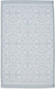 Pip Studio ručníky z bavlněného froté Tile de Pip, světle modré (Luxusní ručníky z bavlněného froté v designu Tile de Pip ve světle modrébarvě )