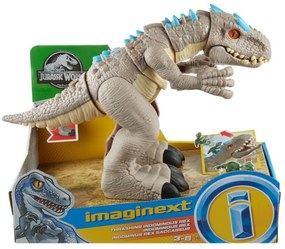 Fisher price imaginext zuřivý indominus rex, mattel gmr16
