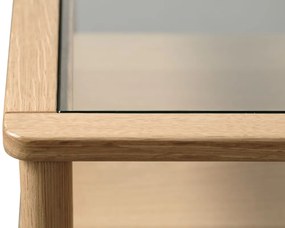 Designový konferenční stolek Dallan 120 cm přírodní dub
