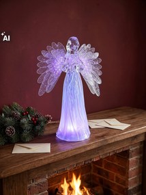 Sinsay - Vánoční LED dekorace ve tvaru andílka - clear