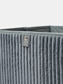 Sinsay - Úložný box s žebrovaným předním dílem - šedá