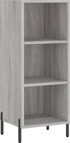 Skříň highboard šedá sonoma 34,5 x 34 x 180 cm kompozitní dřevo 3198991