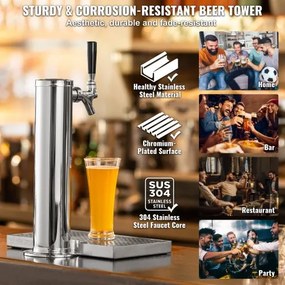 Sada výčepního stojanu pro kegerátor, Konverzní sada na pivo s – LTJZSBDYQOHQ30SL6V0