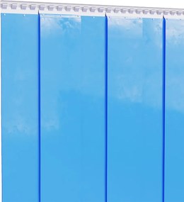 Závěs do dveří modrý 300 mm x 2,6 mm 10 m PVC 153873