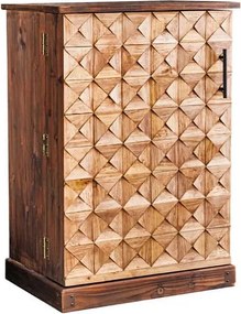 Designová barová skříňka Winebar 90 cm borovice