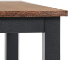 Jídelní stůl 110x70x75cm, mdf, old wood, GDT-202 OLW2