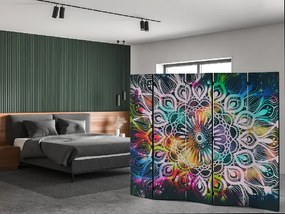 Paraván energická mandala Rozměr: 225 x 180 cm