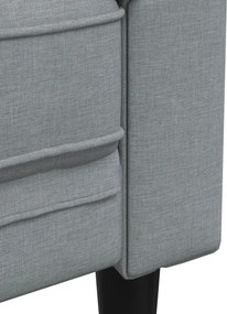 2dílná sedací souprava světle šedá textil 3209200