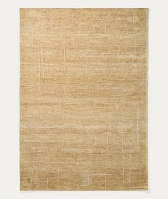 Ručně tkaný koberec v hořčicové barvě 200x300 cm Eloda – Kave Home