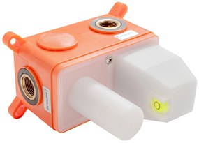 Rea Fenix - podomítkový sprchový set + box, zlatá, REA-P8401