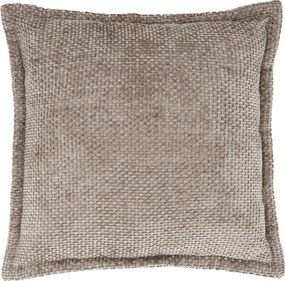 Livarno® Dekorativní polštář, 45 x 45 cm (strukturovaná/béžová)