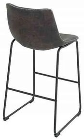 invicta interior Barová židle Django vintage šedá - 2ks 38110