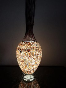 Stolní lampa EXOTIC 130 cm, ruční práce