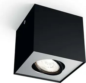 Philips Box 4,5W černá / LED stropní bodové svítidlo / 500lm / 2200-27