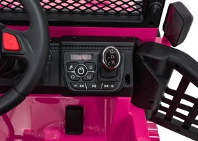 Elektrické autíčko Jeep BEAST 4x4 růžové