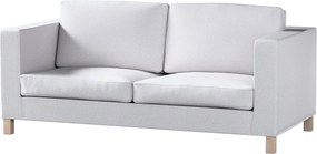 Potah na pohovku IKEA  Karlanda rozkládací, krátký barva šedá látka pletený vzor