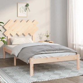 vidaXL Rám postele 100 x 200 cm masivní dřevo [3104859] Barva: Přírodní