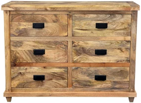 furniture-nabytek.cz - Komoda z mangového dřeva 120x50x80