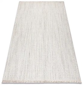 koberec NANO EO78C Melange, smyčkový, plošně tkaný šedá / bílá velikost 180x270 cm | krásné koberce cz