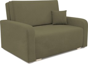 Eka Pohovka NESSIE II, 135 cm Barva látky: Černá (Curio 99)