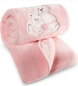 Dětská deka Pierre Cardin BABY 3 růžová