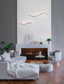 Designové nástěnné svítidlo Wave 65